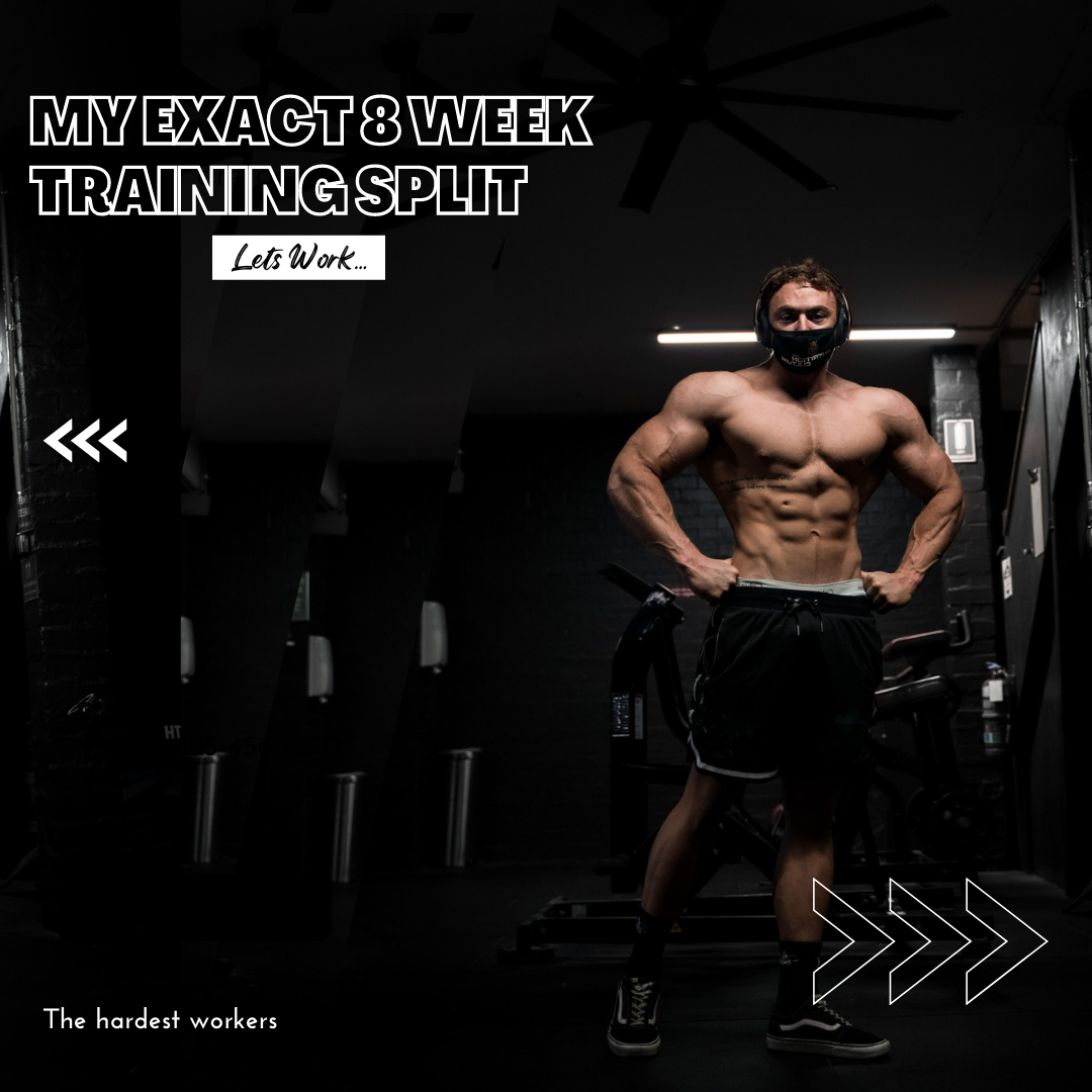 Train With Me (my exact 8x Week Split) - Nutrition Culture